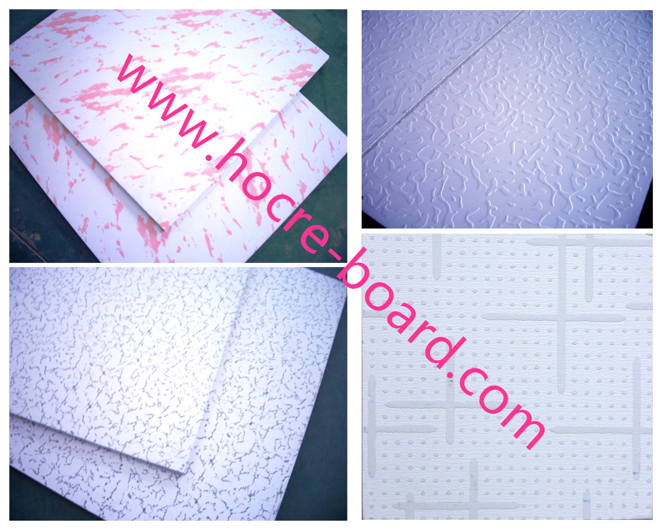 PVC Laminated Calcium Silicate Ceiling Tile – Fiber Cement | Fiber ...